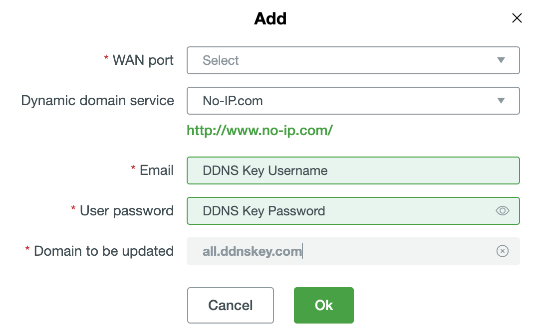 Intelbras DDNS Setup | Support | No-IP Knowledge Base