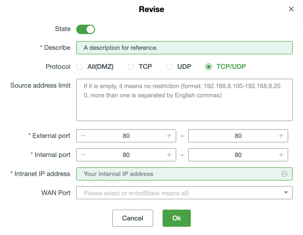 Intelbras Port Forwarding Setup / Configuração de encaminhamento de ...