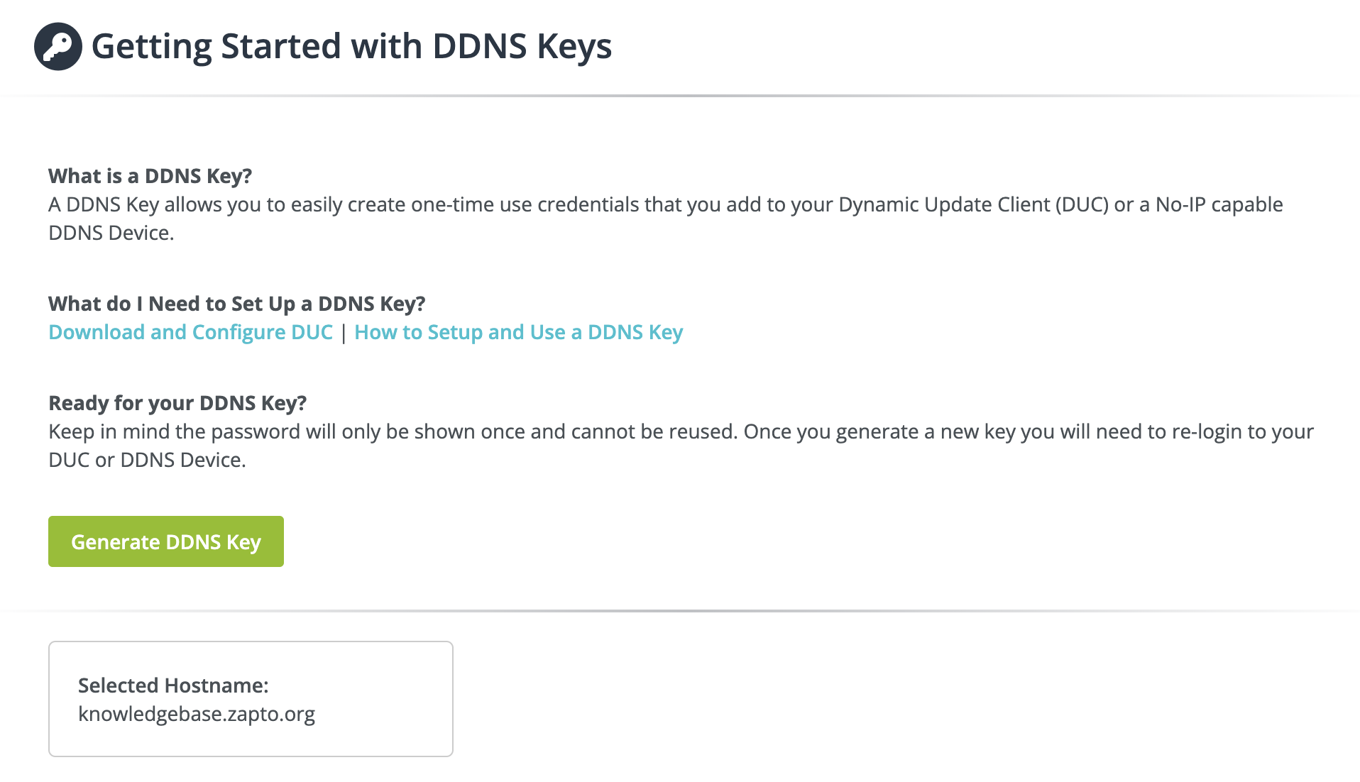 How to Setup Enhanced Dynamic DNS