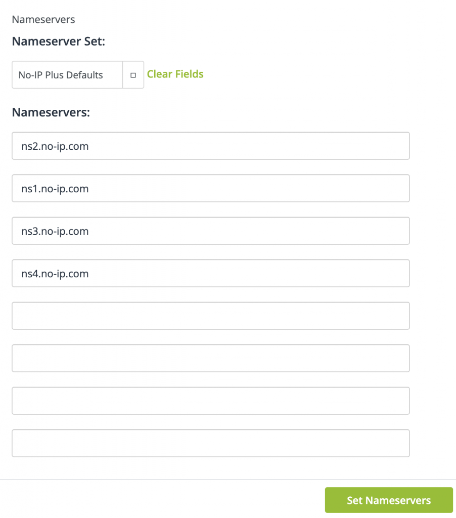 How to Setup Domain Registration | Support | No-IP Knowledge Base